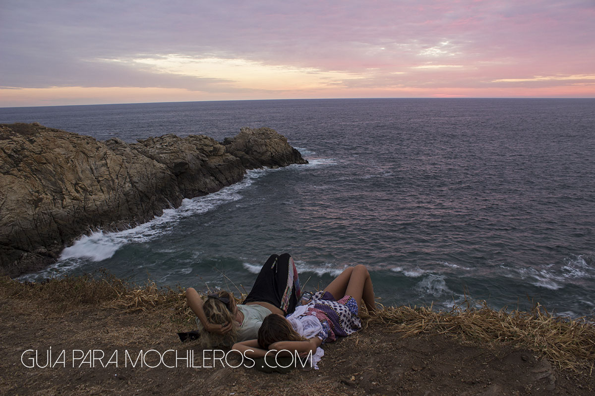 Vista zipolite - Guía para Mochileros